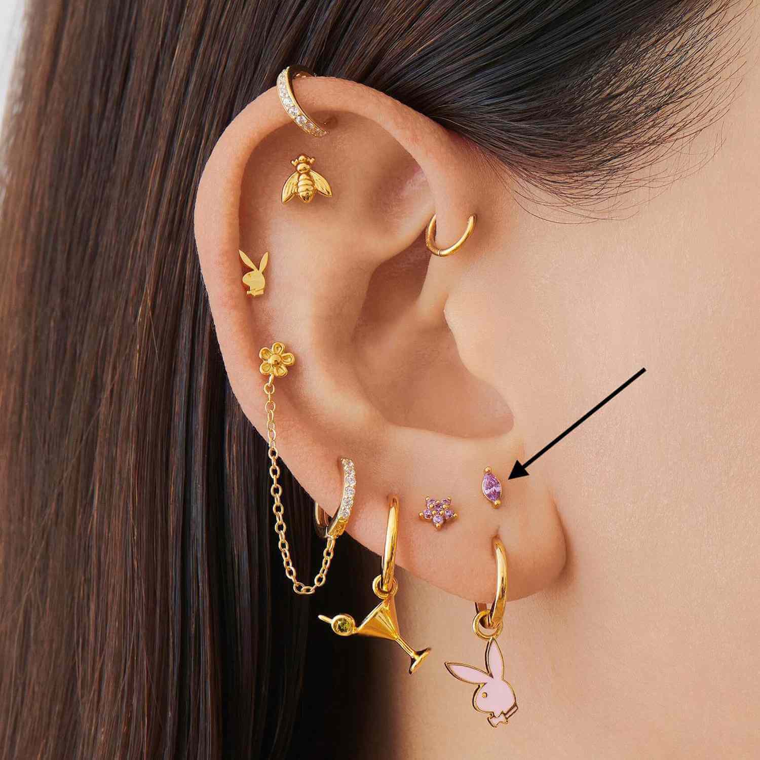 Top 8 Different Types Of Ear Piercings: Styles & Pain Levels